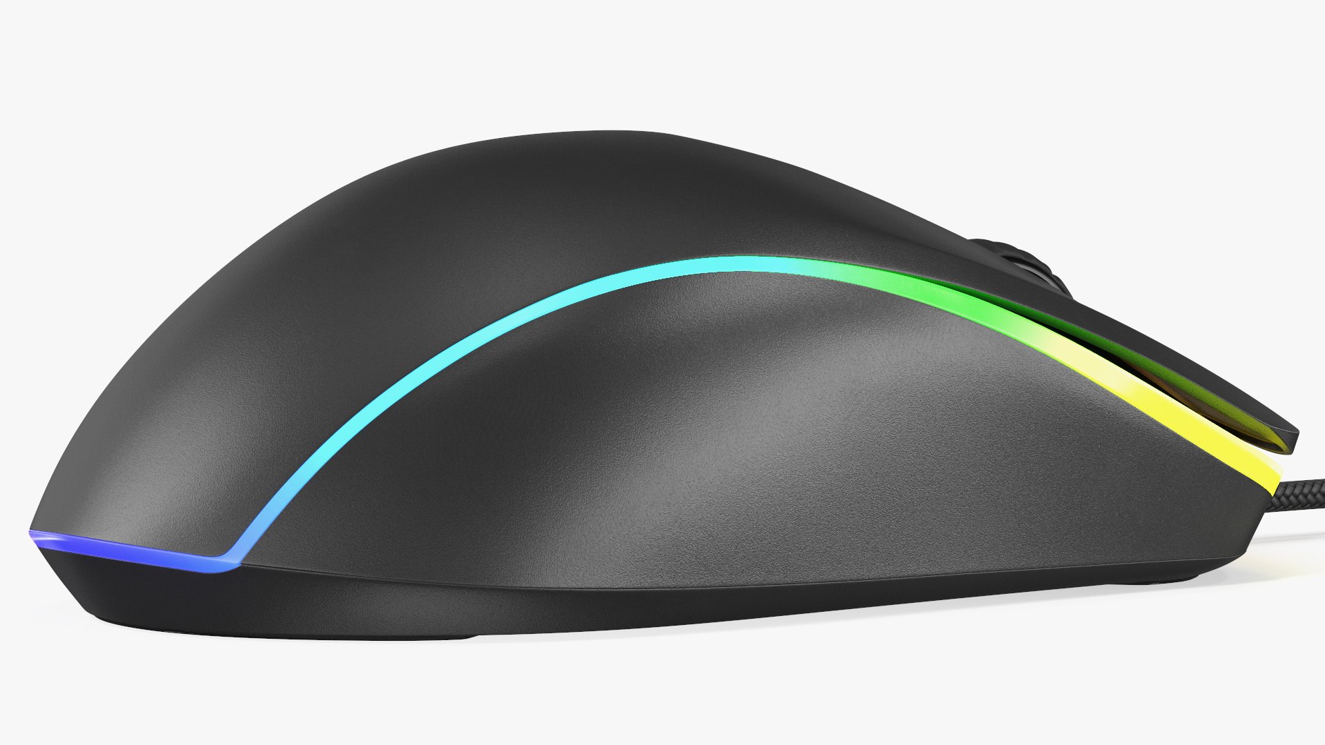 Wired rgb gaming mouse computer model - TurboSquid 1700140
