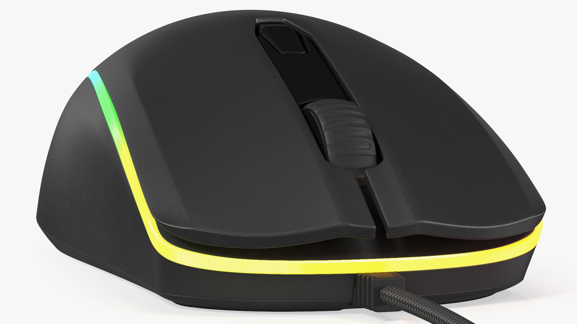 Wired rgb gaming mouse computer model - TurboSquid 1700140