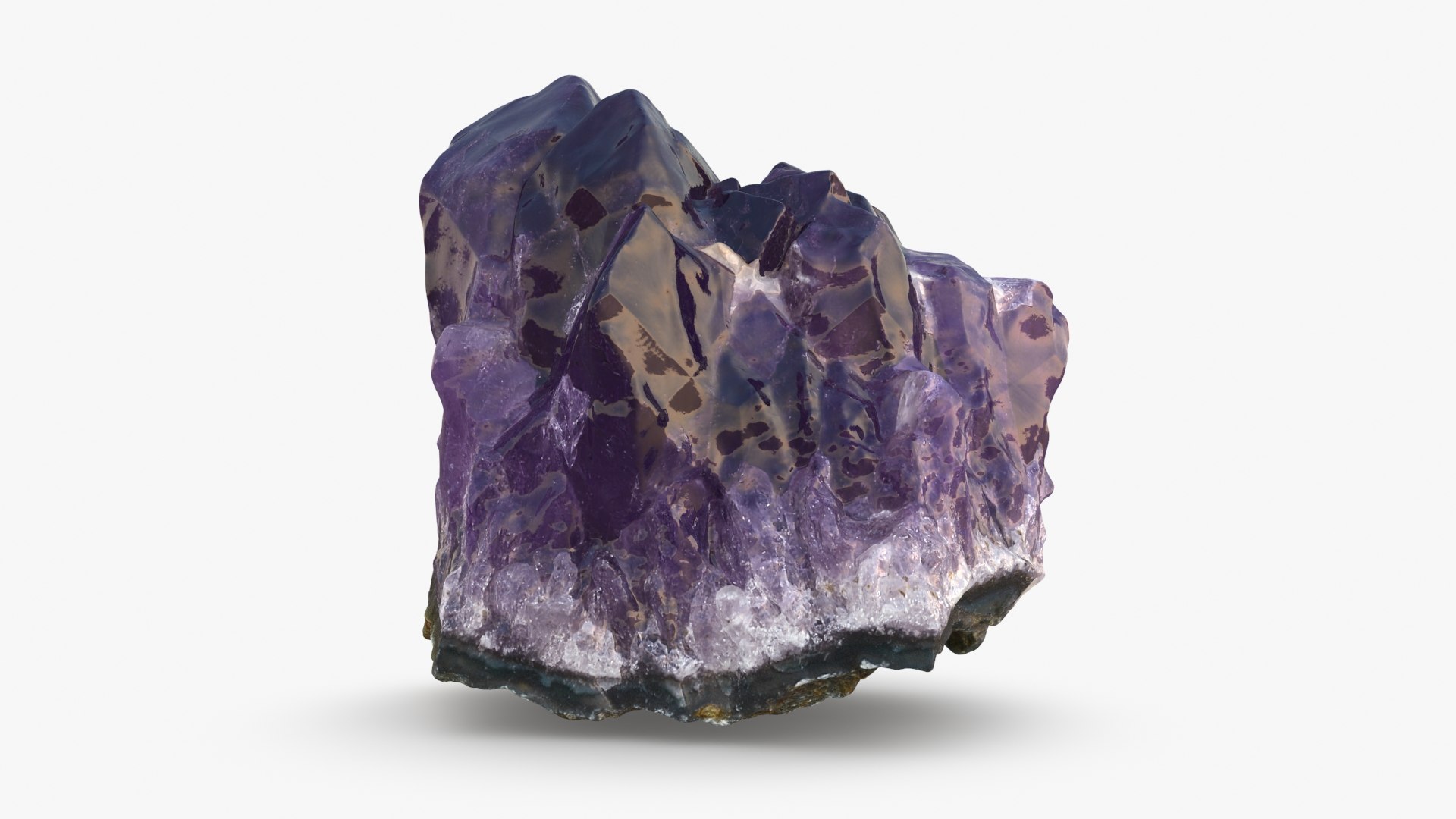 3D Amethyst Stone Collection Model - TurboSquid 2279551