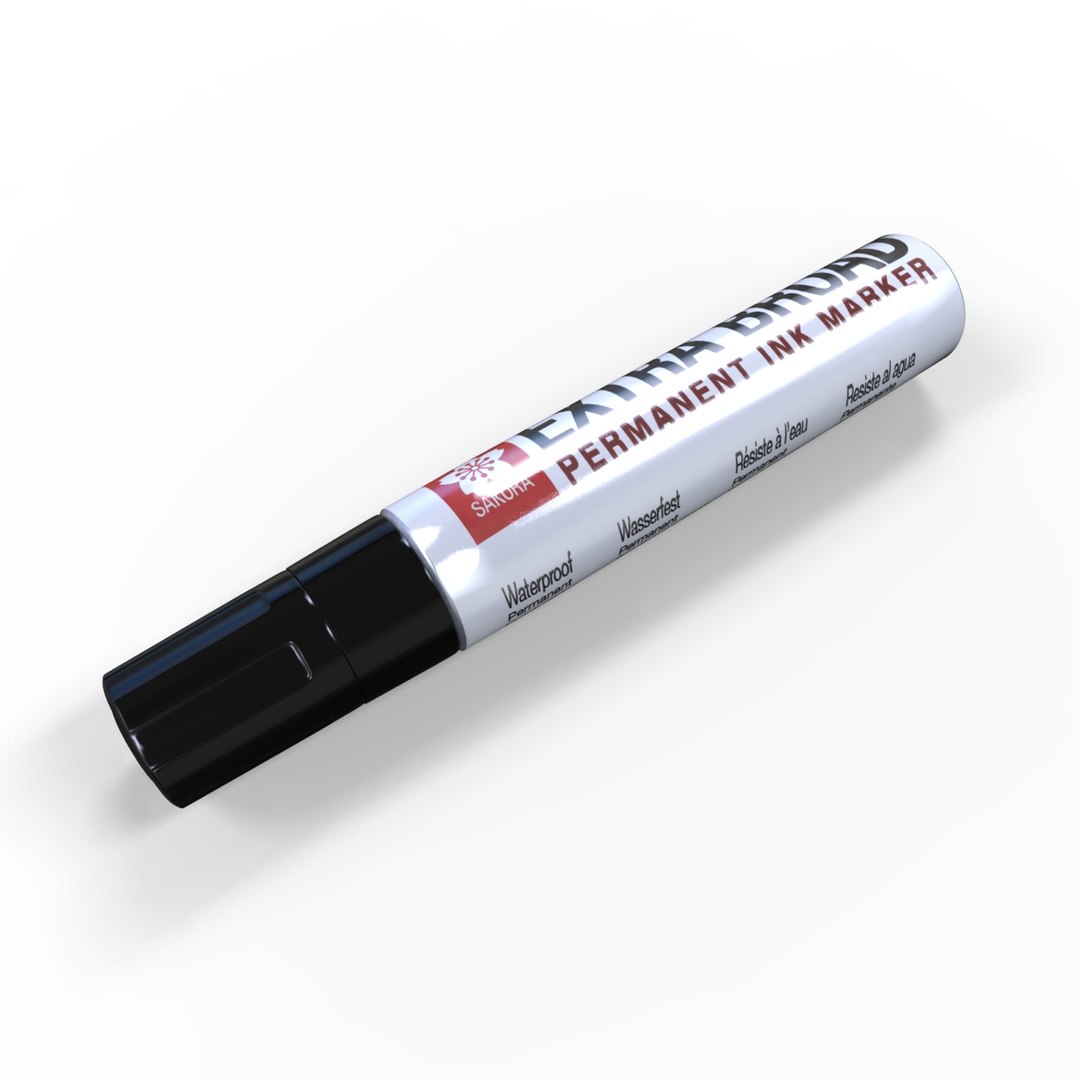 3d Model Marker Permanent