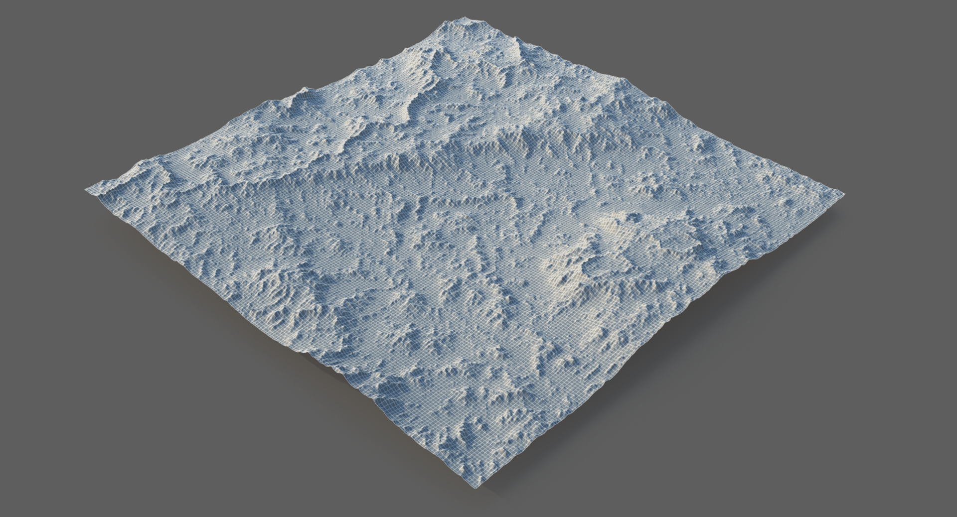 Hills Mountains Terrain 3D Model - TurboSquid 1351985