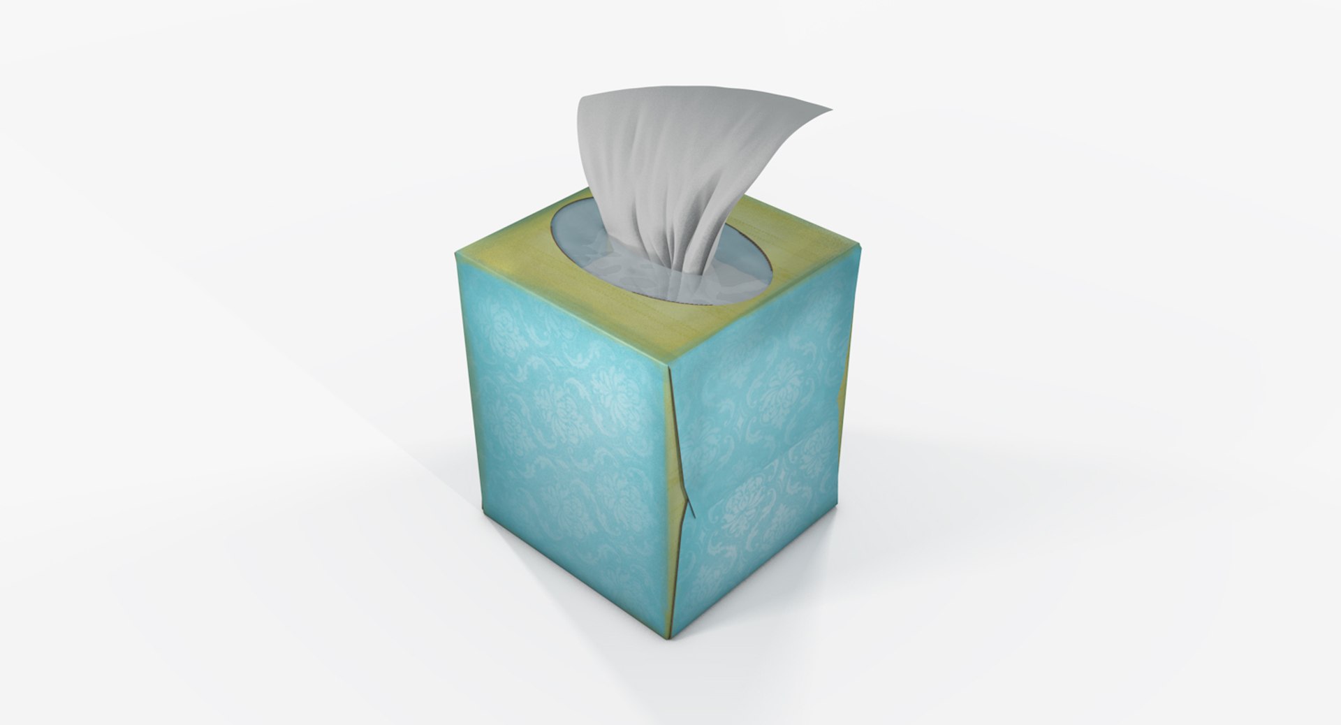Contains Tissue Box 3d Model