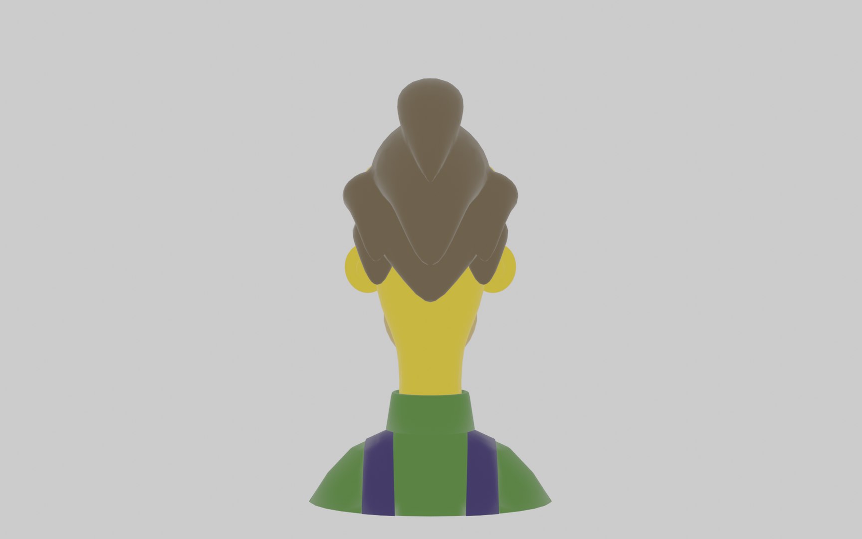 3D The Simpsons - Lenny Leonard Bust - TurboSquid 2171124