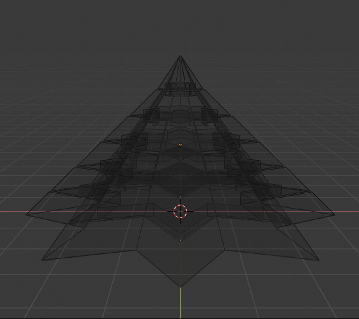 3D Pyramidal Structure 8 Corners - TurboSquid 1574894