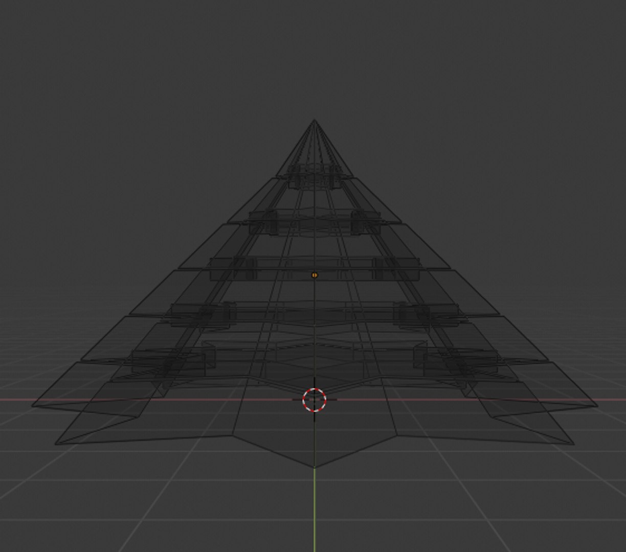 3D Pyramidal Structure 8 Corners - TurboSquid 1574894
