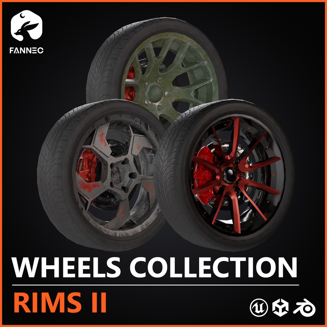 RIMS - Wheels Collection II - All Formats Model - TurboSquid 2268402