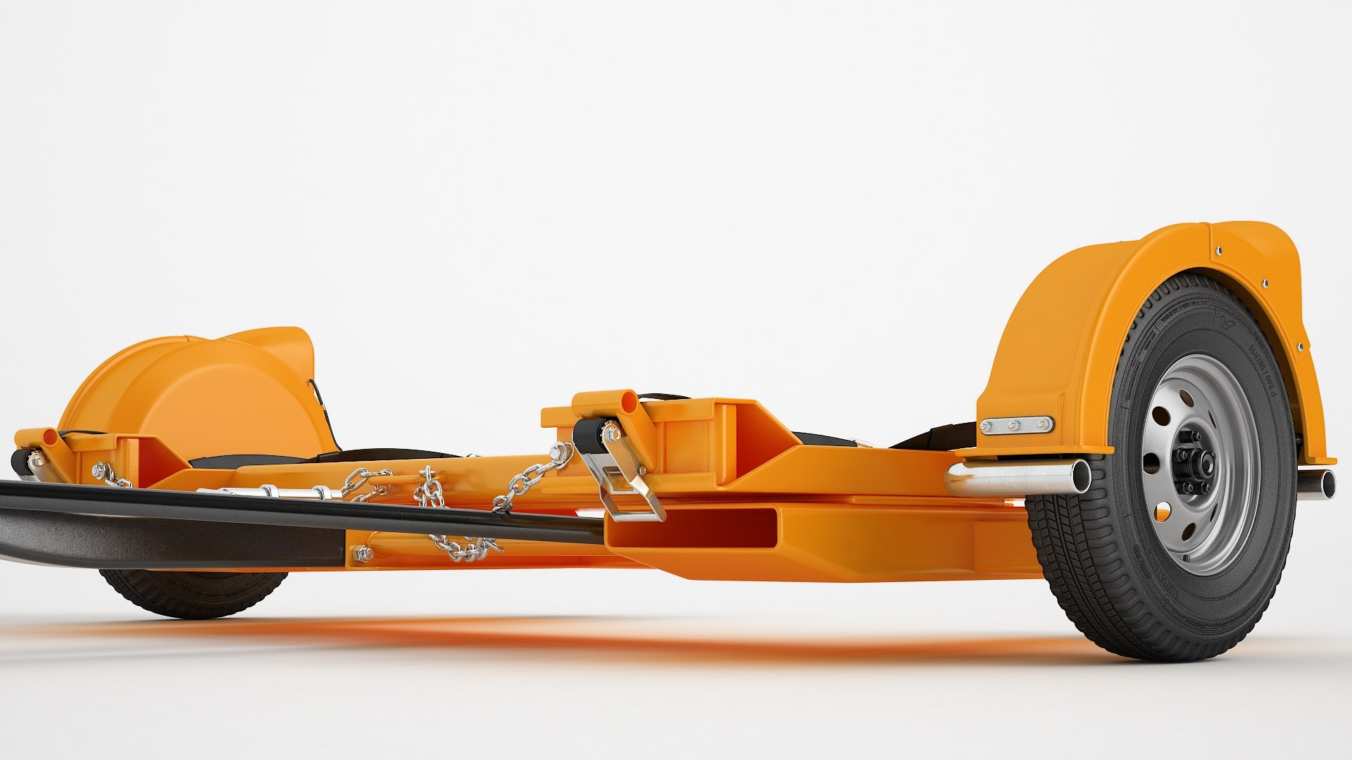 3D model Car Tow Dolly 02 - TurboSquid 2163218