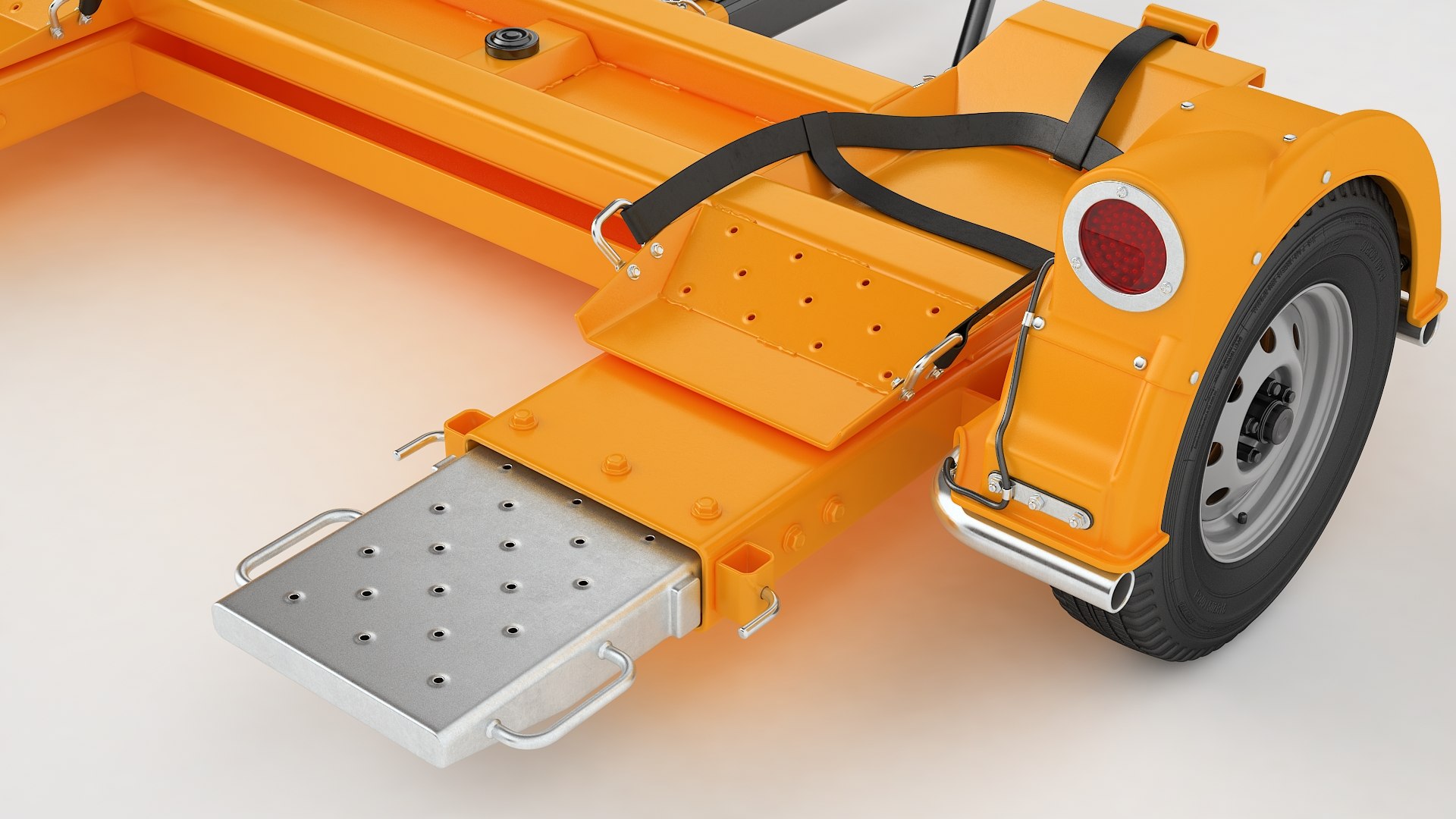 3D model Car Tow Dolly 02 - TurboSquid 2163218