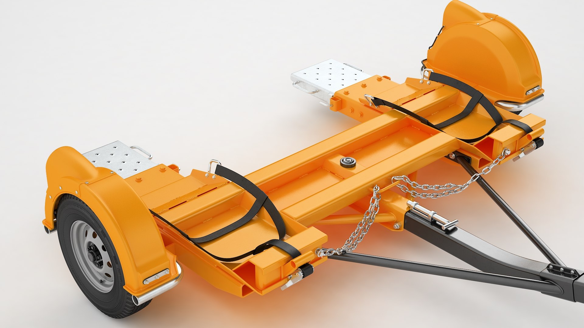 3D model Car Tow Dolly 02 - TurboSquid 2163218