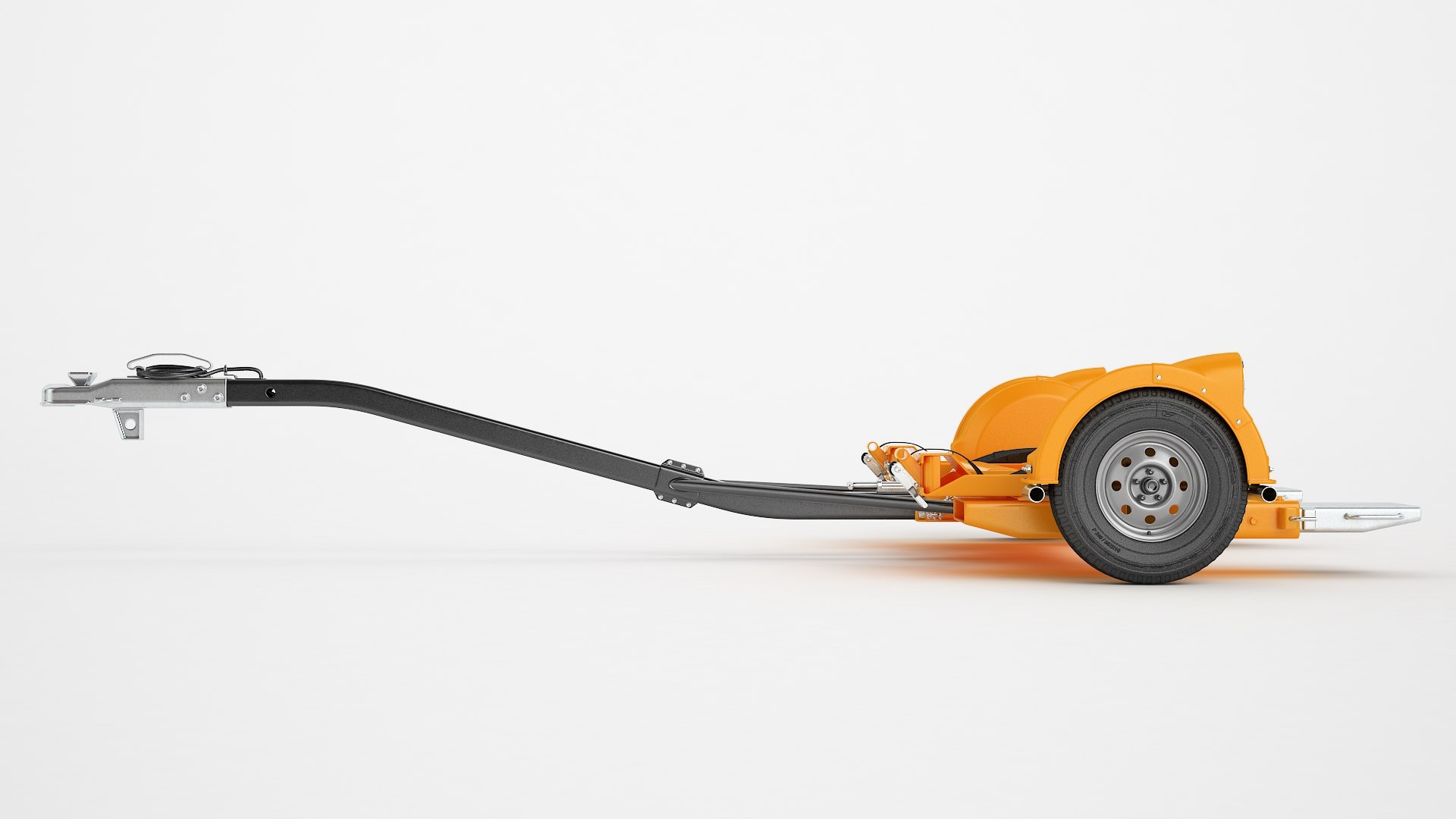 3D model Car Tow Dolly 02 - TurboSquid 2163218