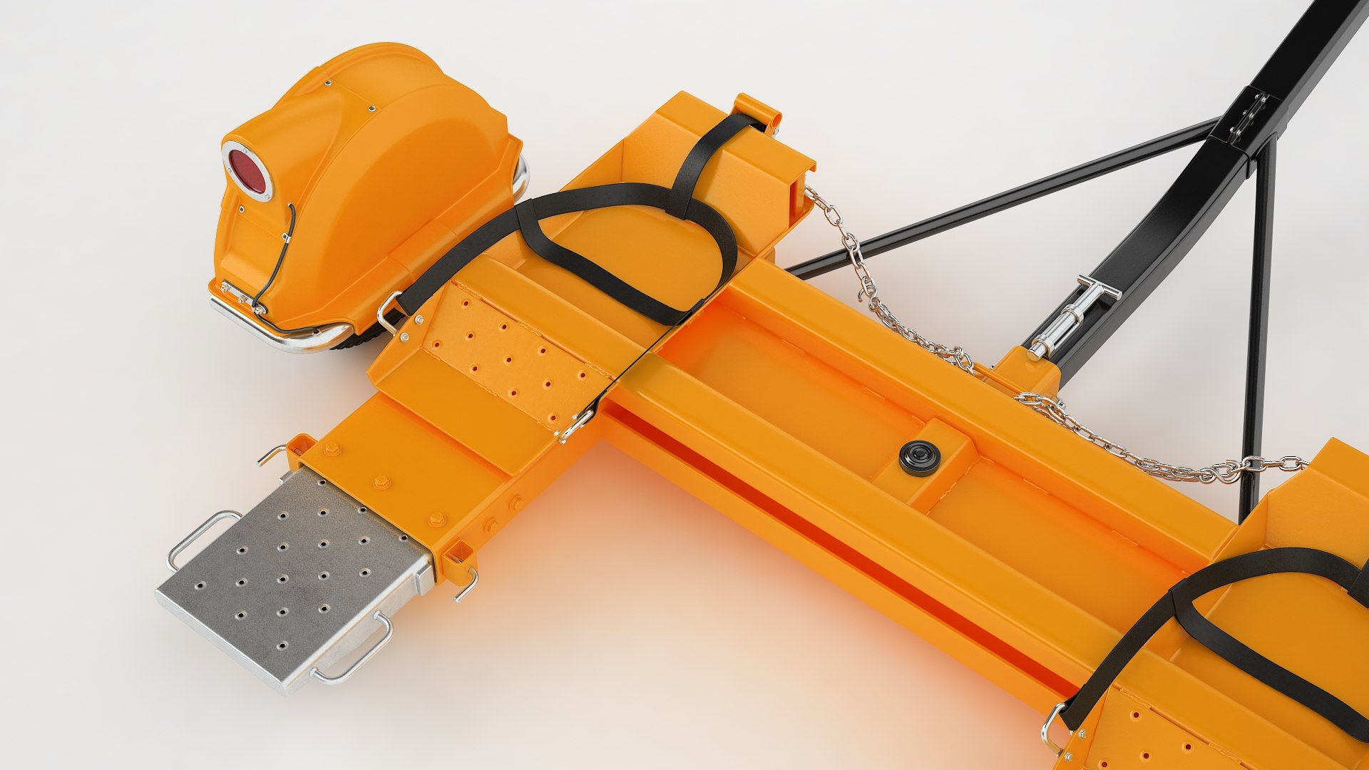 3D model Car Tow Dolly 02 - TurboSquid 2163218