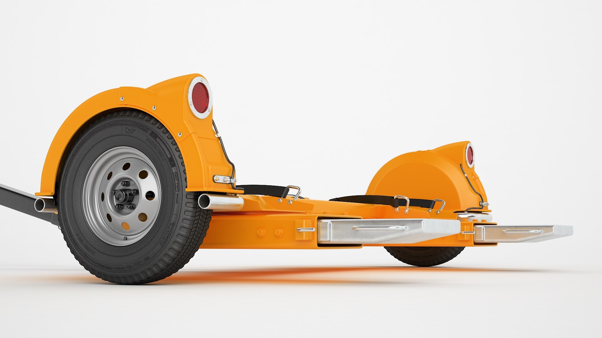 3D model Car Tow Dolly 02 - TurboSquid 2163218