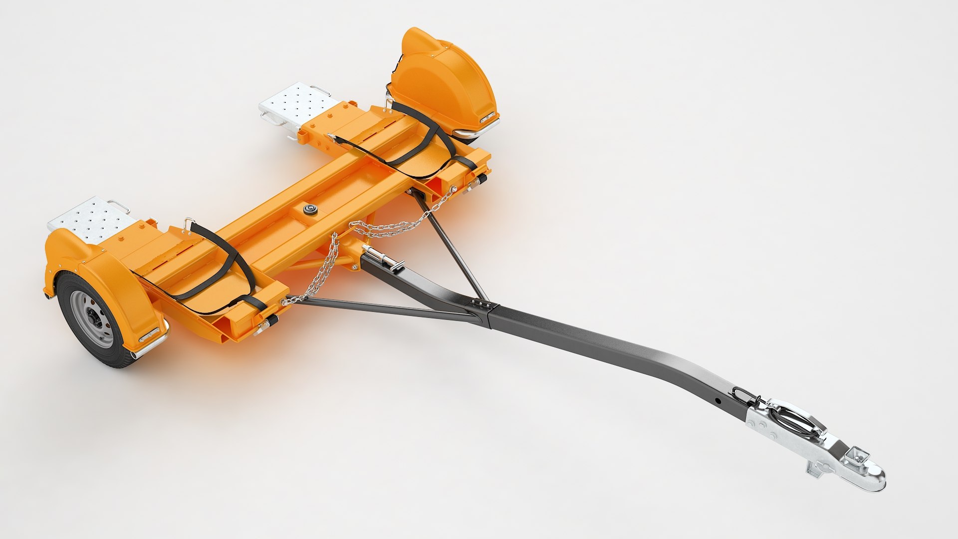 3D model Car Tow Dolly 02 - TurboSquid 2163218