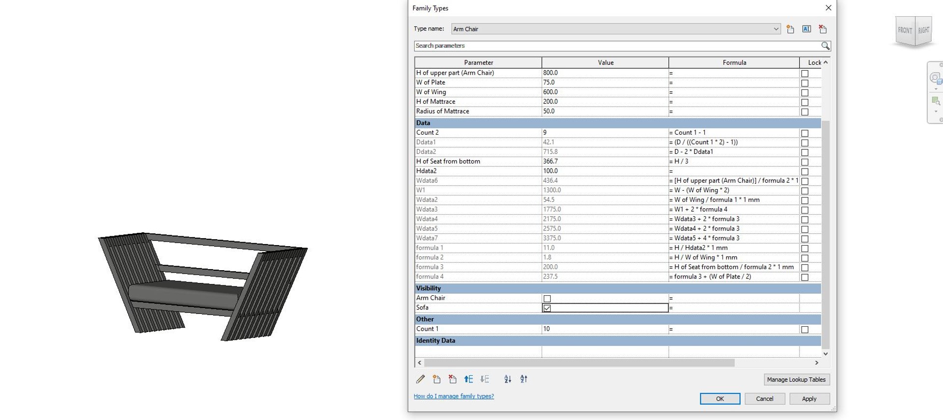 3D Revit Family Wood Model - TurboSquid 1678633