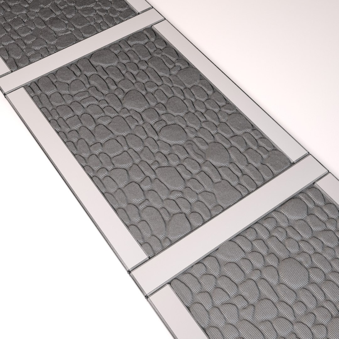 3d Cobblestone Stone Model