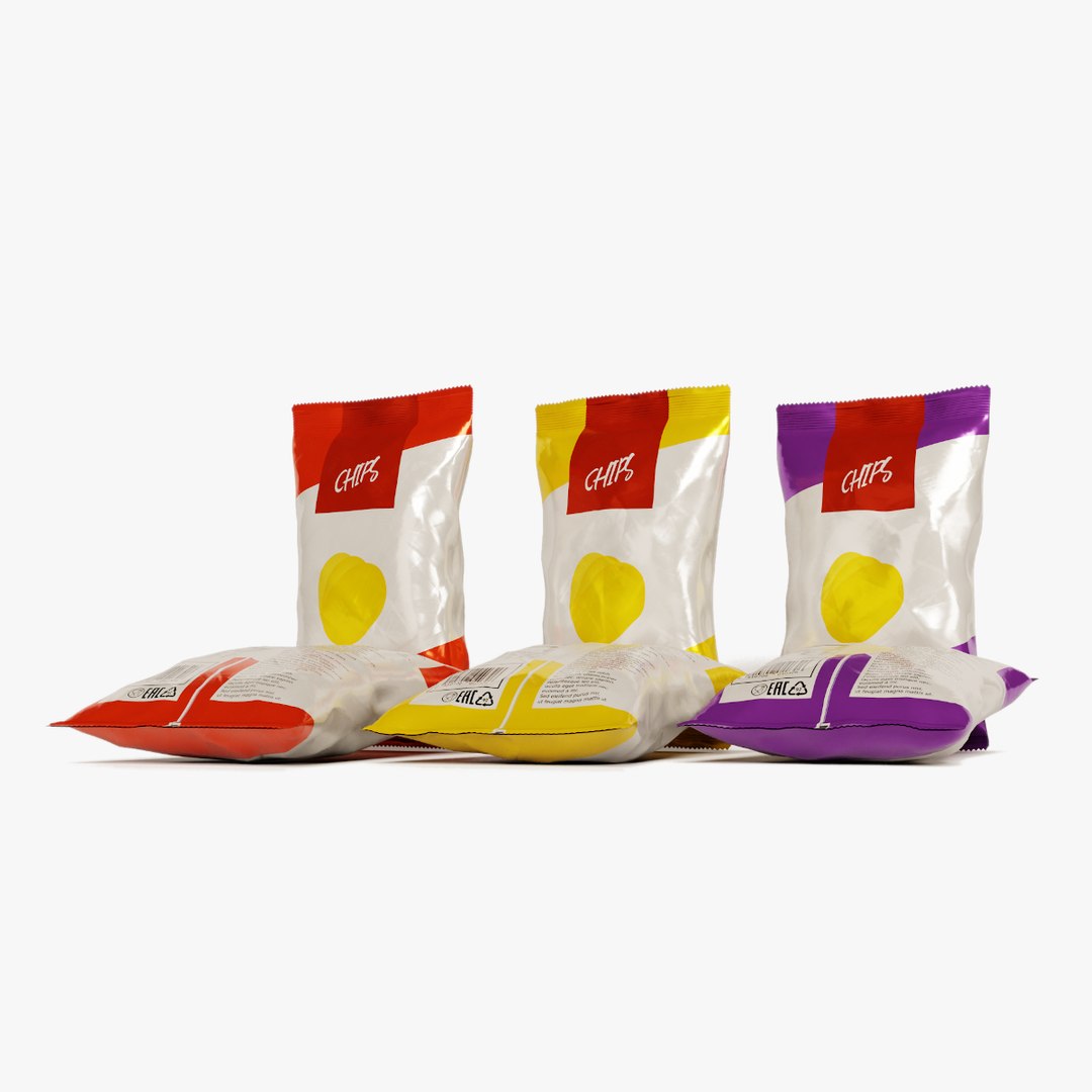 Chips Packages 3D Model - TurboSquid 1808849