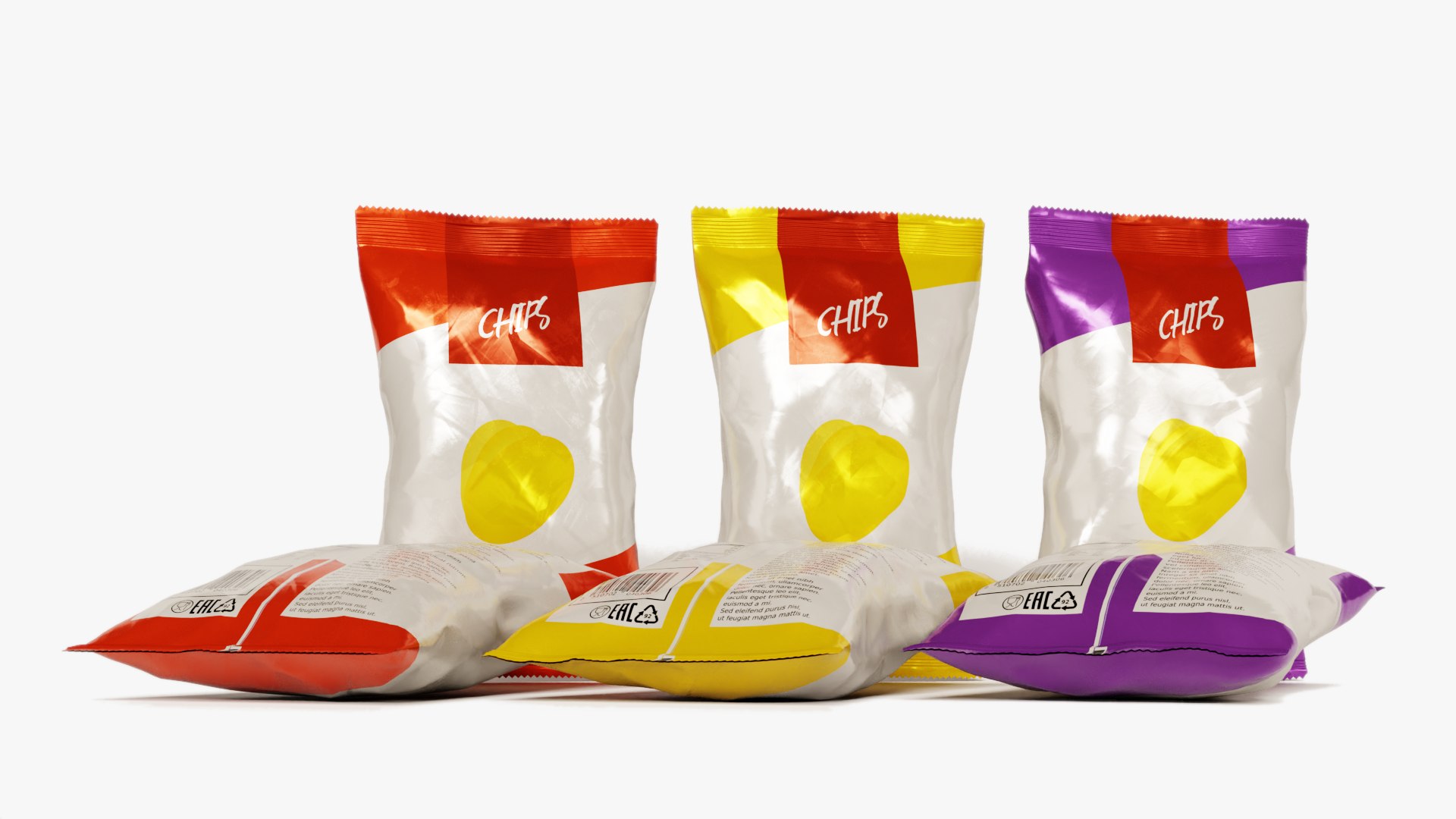 Chips Packages 3D Model - TurboSquid 1808849