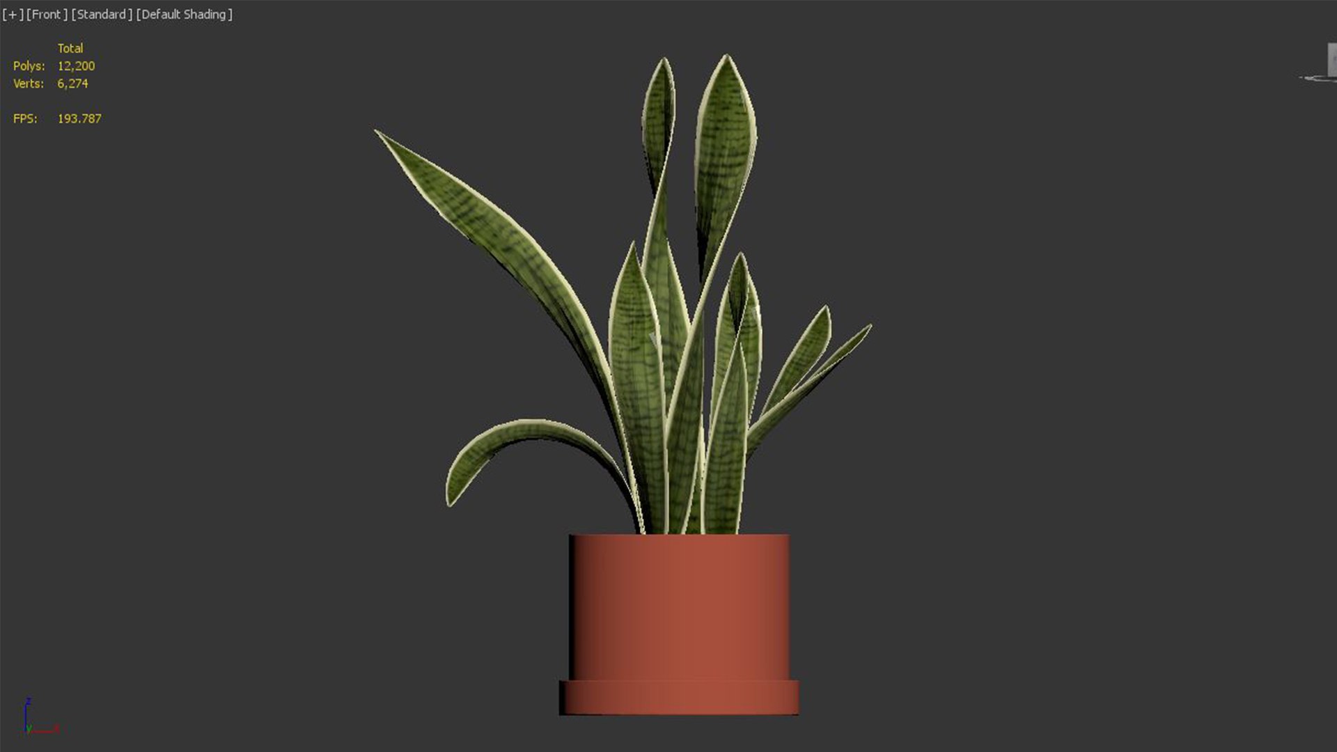 Snake Plant - Sansevieria 2 3D Model - TurboSquid 1924606