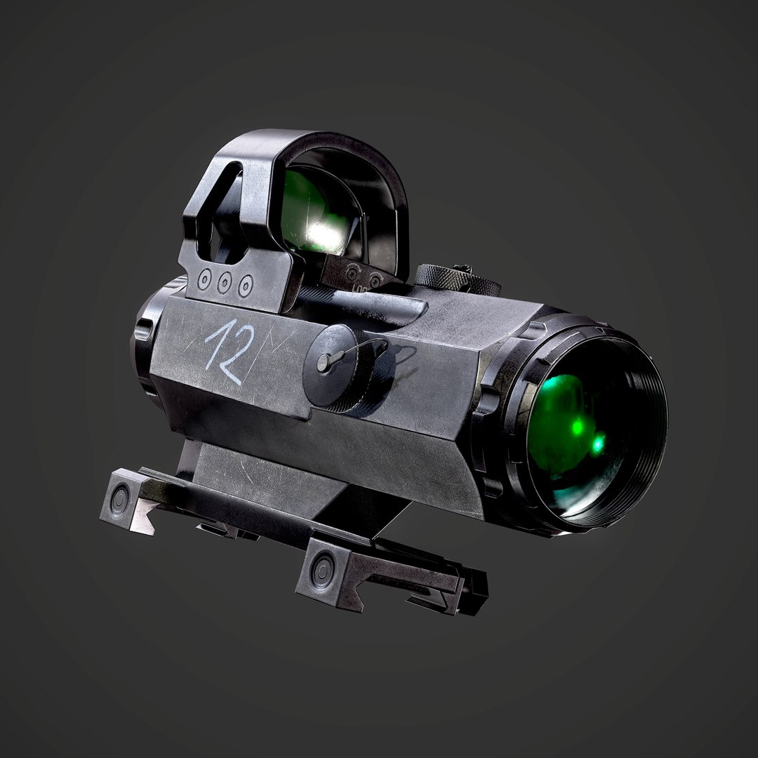 Scope Ready Asset Fps 3D - TurboSquid 1542161