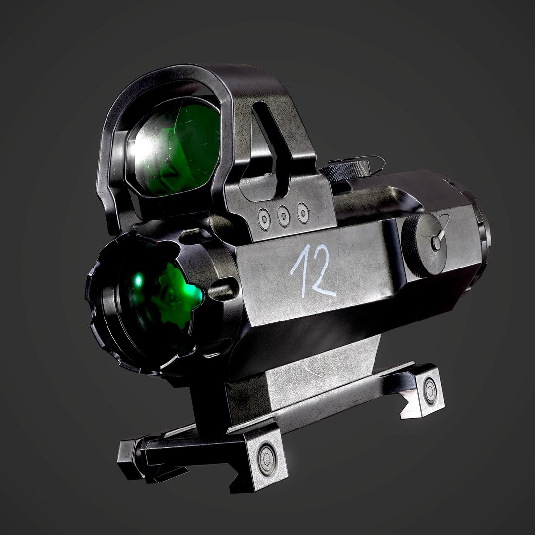 Scope Ready Asset Fps 3D - TurboSquid 1542161
