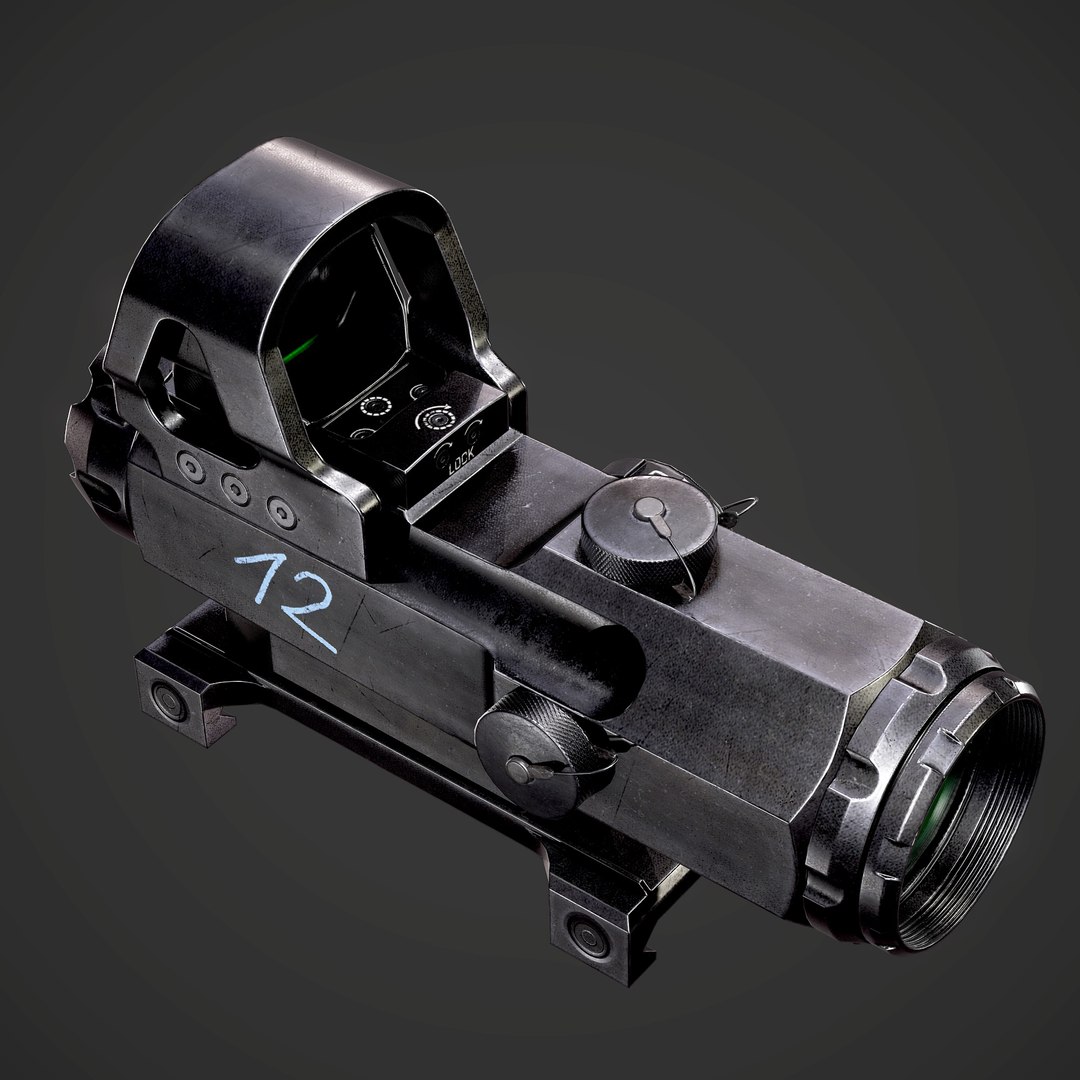 Scope Ready Asset Fps 3D - TurboSquid 1542161