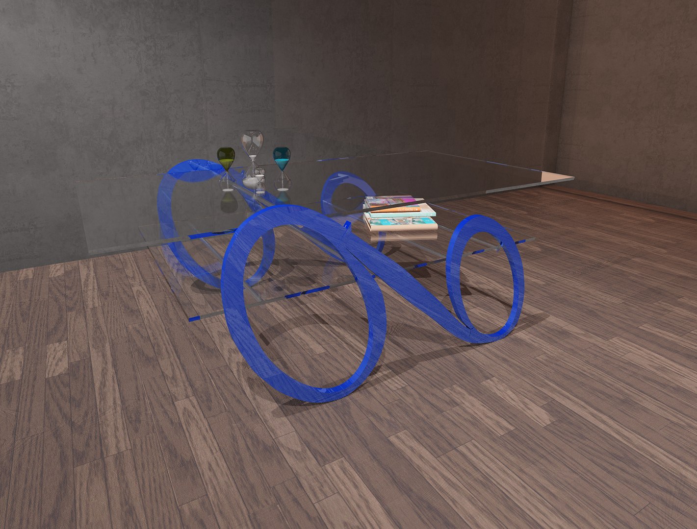 Curve Side Table 3D Model - TurboSquid 1852542
