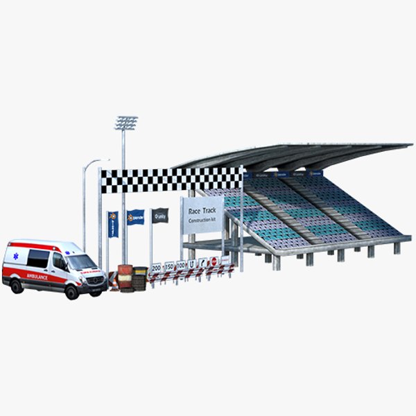 ready race track assets blend