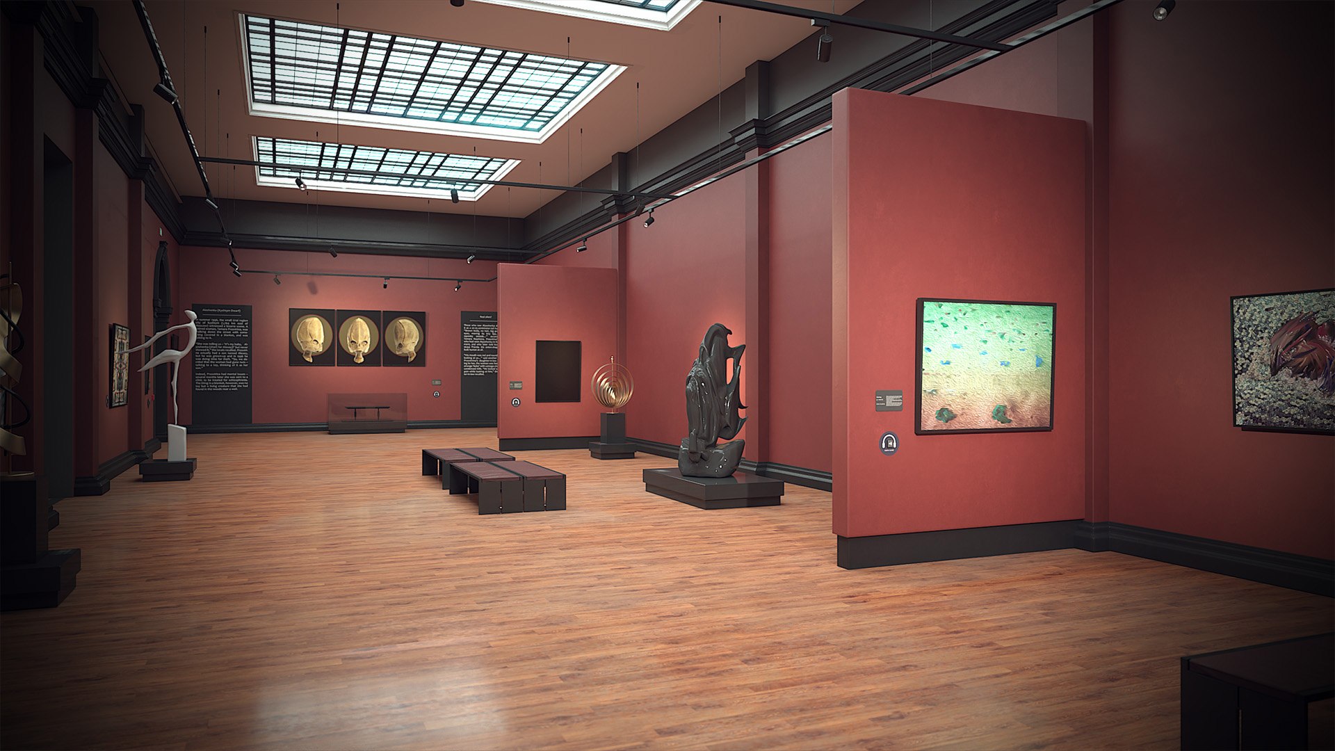 3D Model Modern Art Museum - TurboSquid 2495391