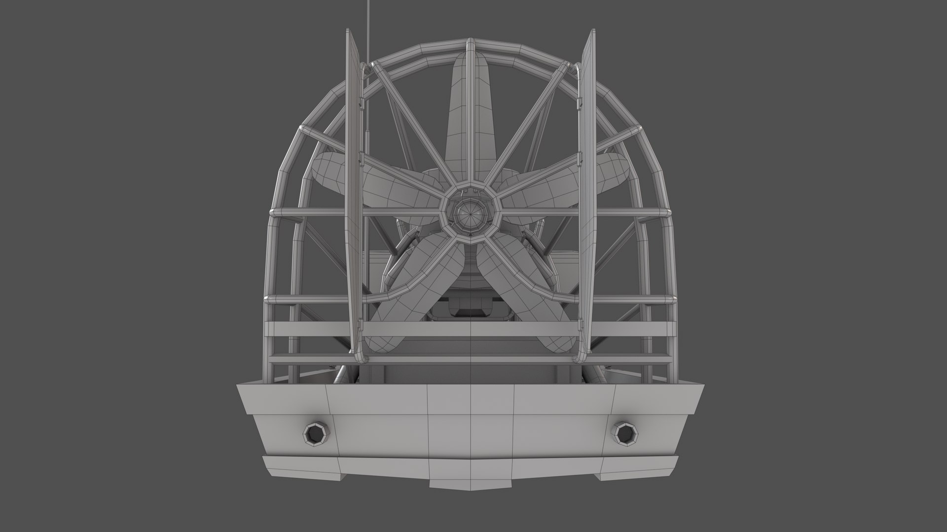 3D Airboat PBR Low-Poly Mid-Poly - TurboSquid 2418045