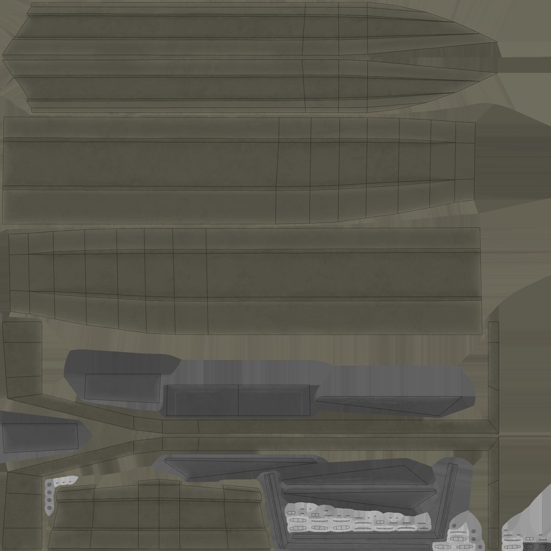 3D Airboat PBR Low-Poly Mid-Poly - TurboSquid 2418045