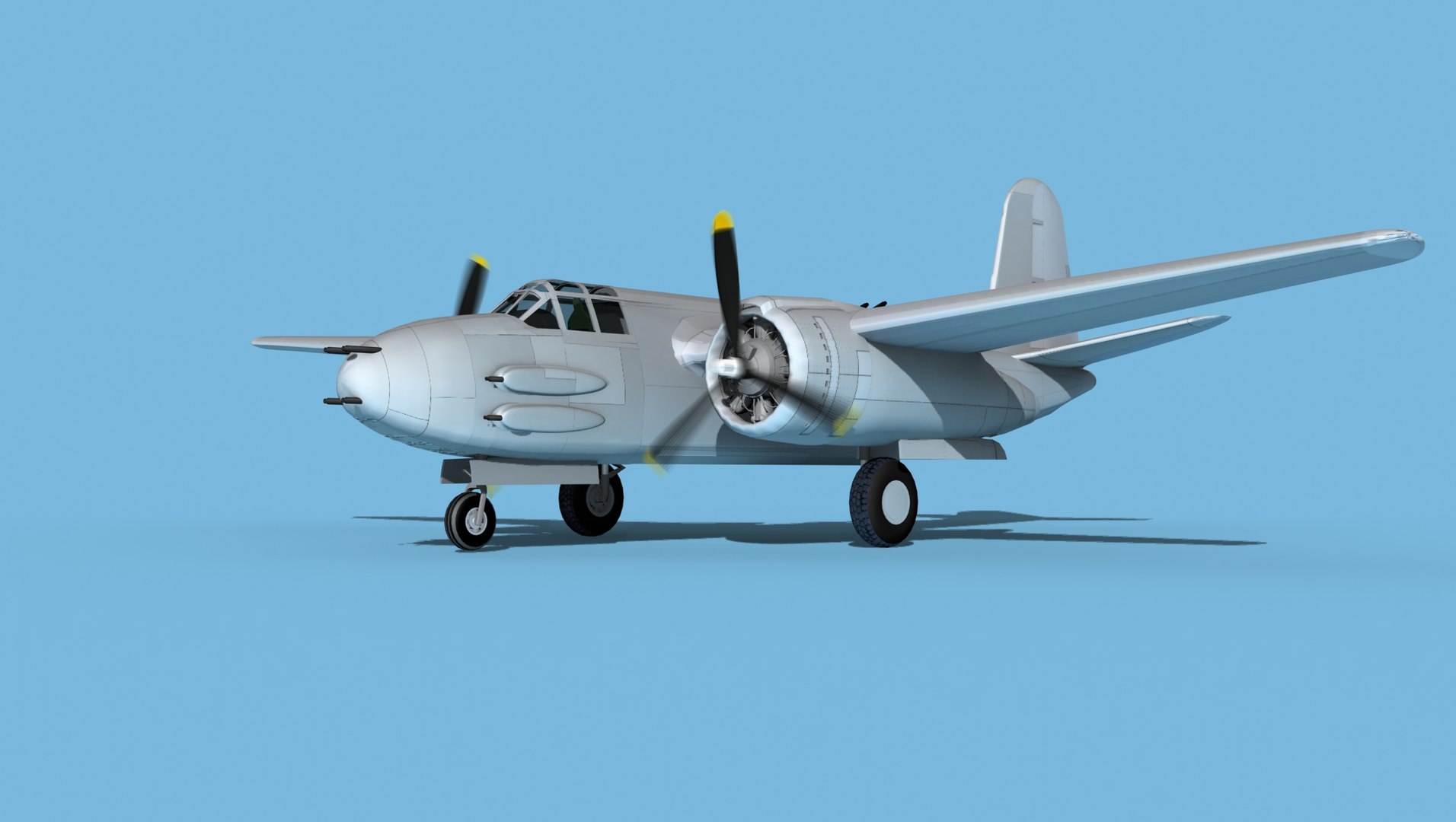 3D Douglas A-20G Havoc V00 - TurboSquid 1917686