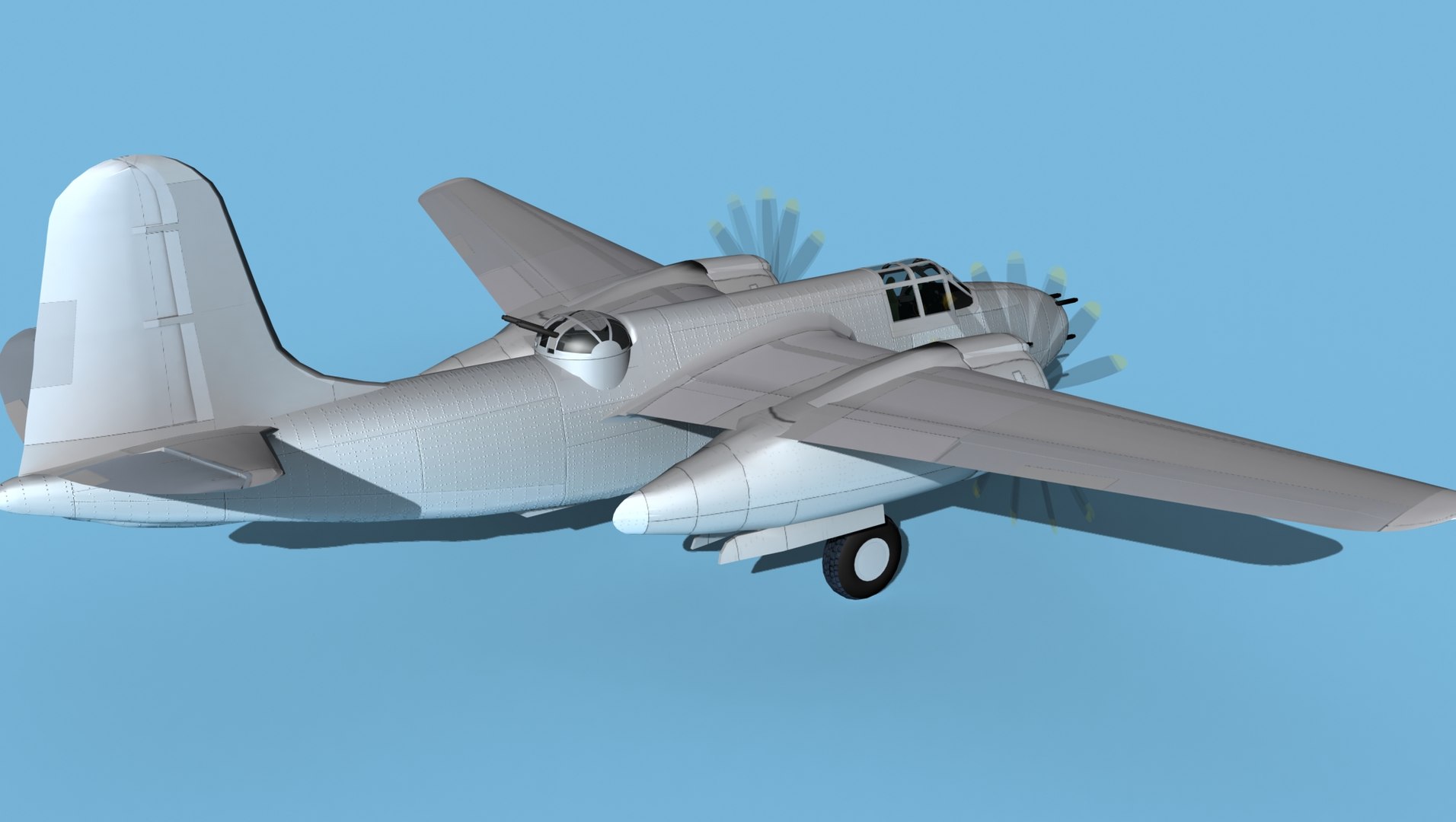 3D Douglas A-20G Havoc V00 - TurboSquid 1917686