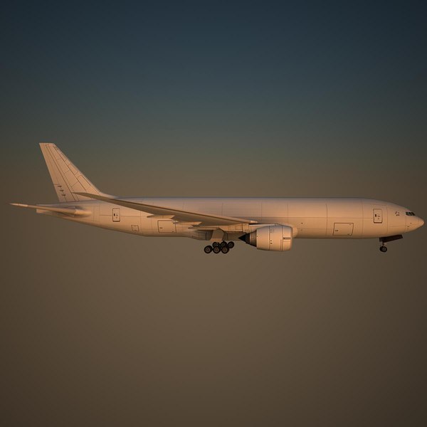 boeing 777 basic 3d model