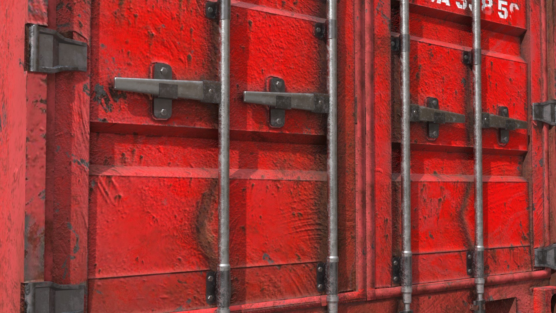 3D Rusty Shipping Container Model - TurboSquid 2349981