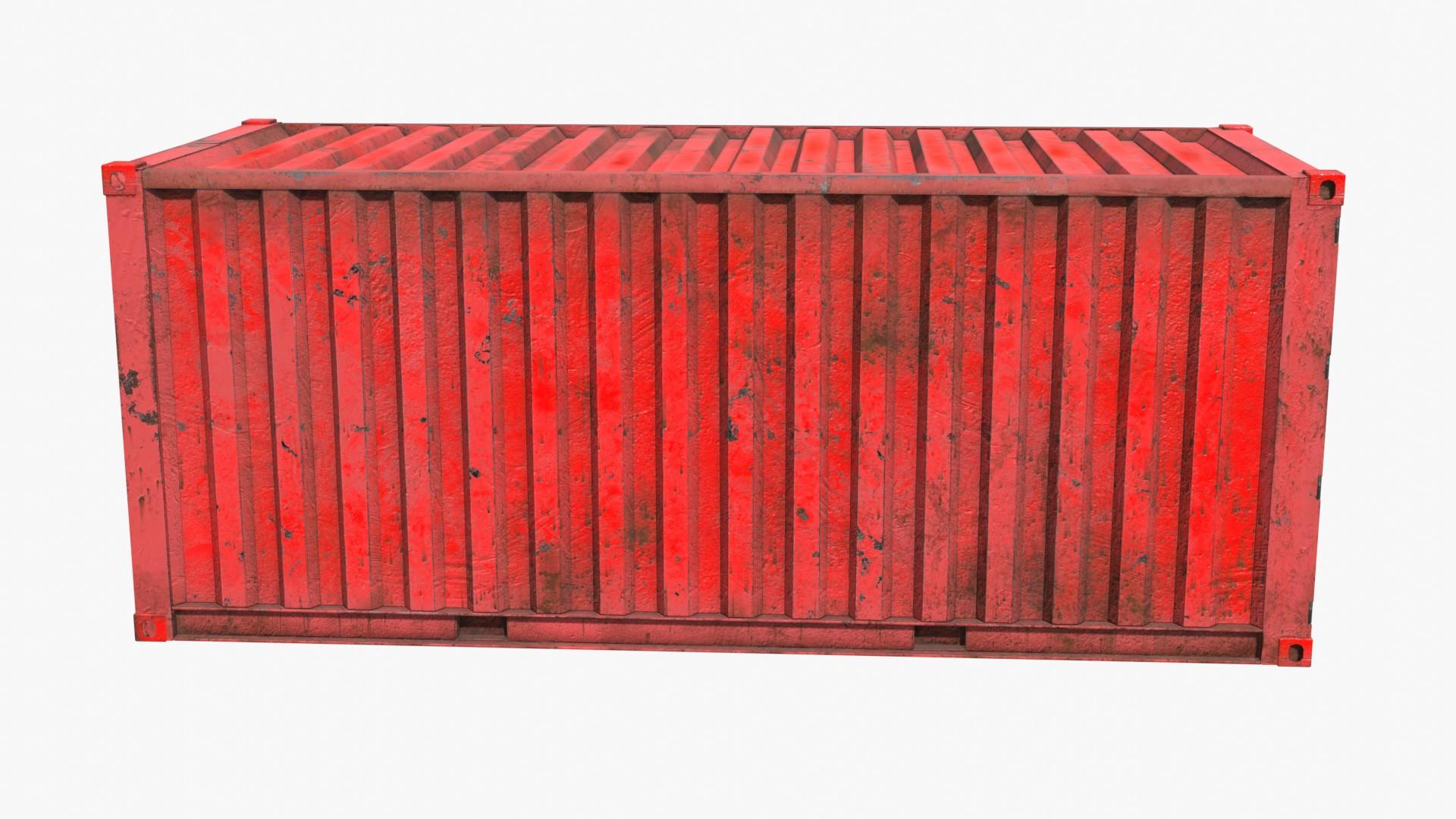 3D Rusty Shipping Container Model - TurboSquid 2349981