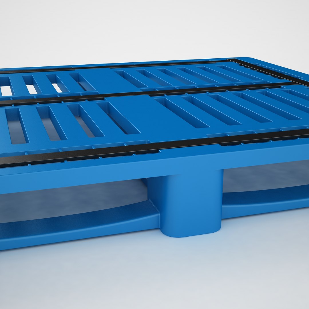 plastic pallet 3d fbx