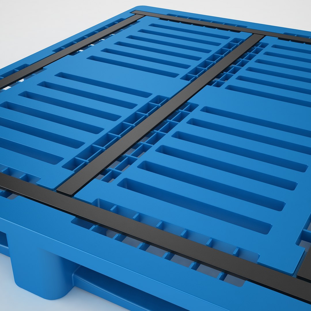 plastic pallet 3d fbx