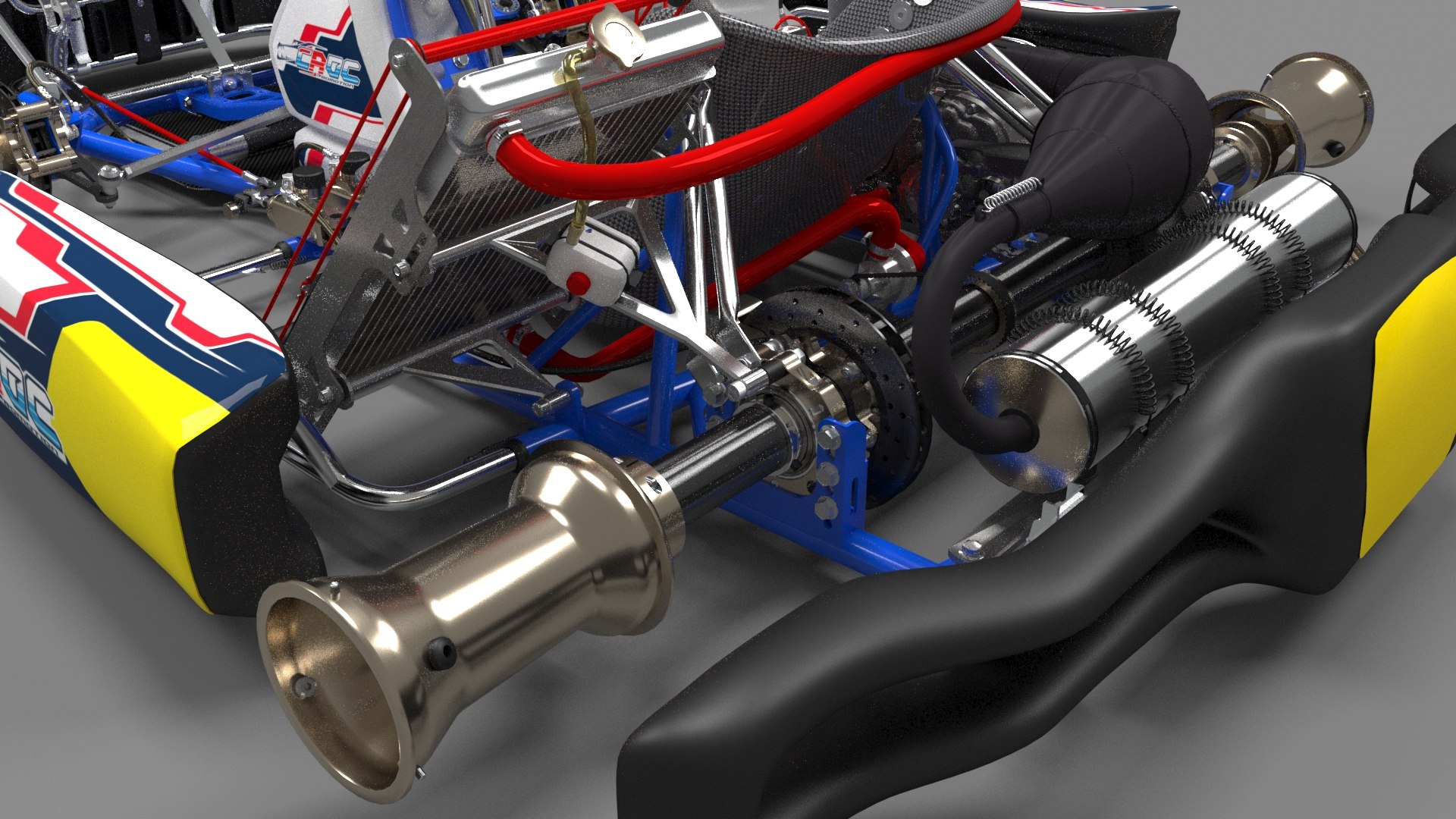 Kart Croc Promotion KZ2 3D Model - TurboSquid 2183172