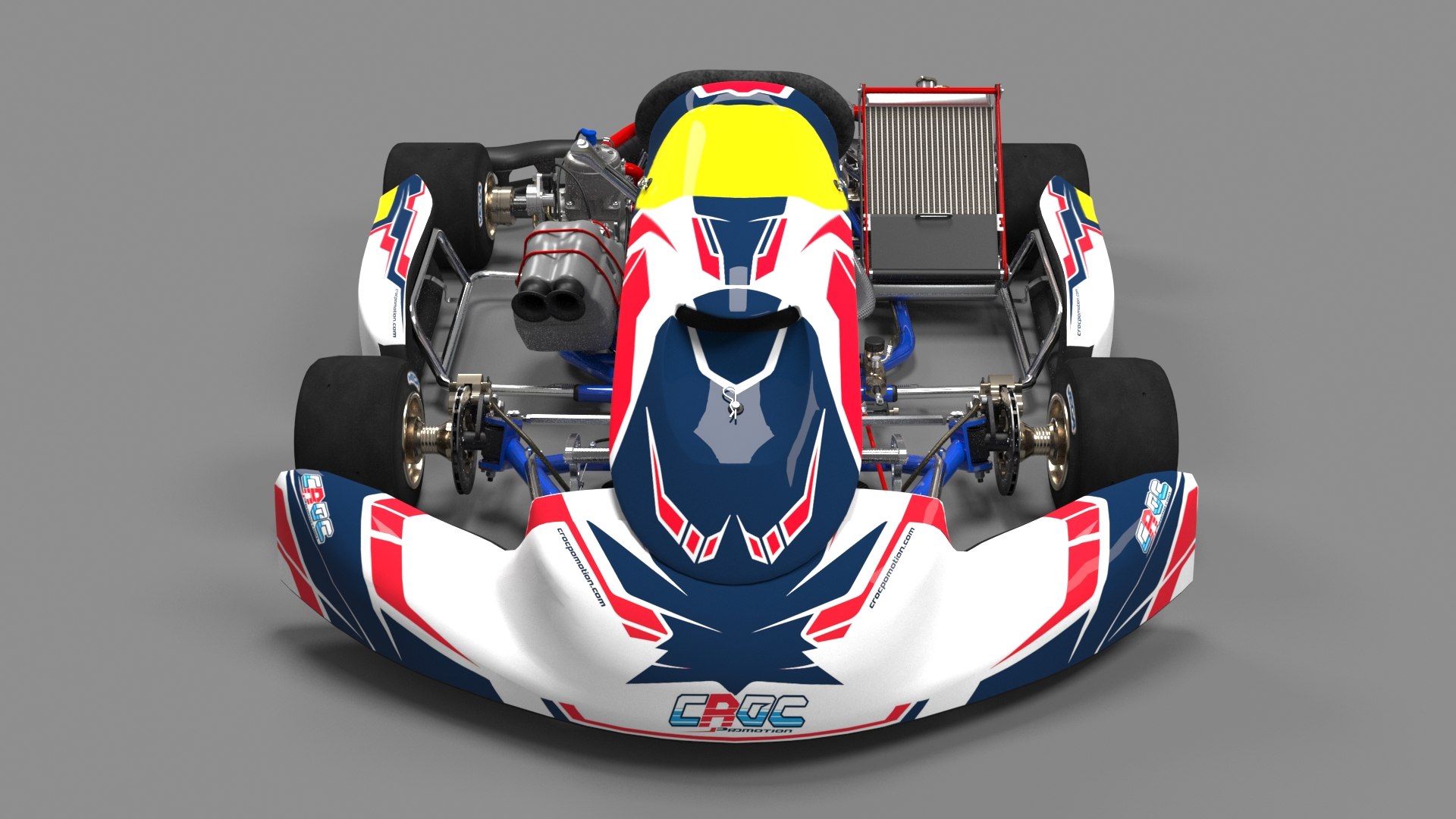 Kart Croc Promotion KZ2 3D Model - TurboSquid 2183172