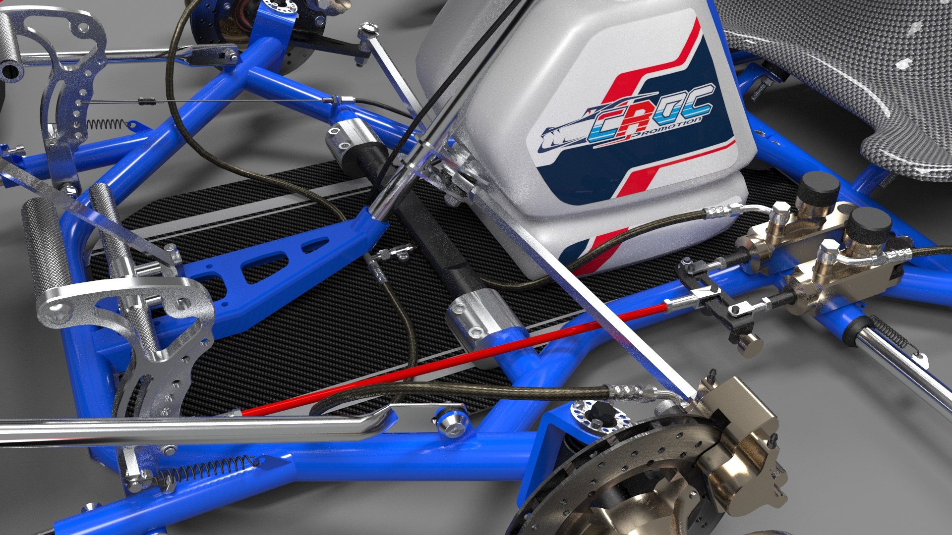 Kart Croc Promotion KZ2 3D Model - TurboSquid 2183172