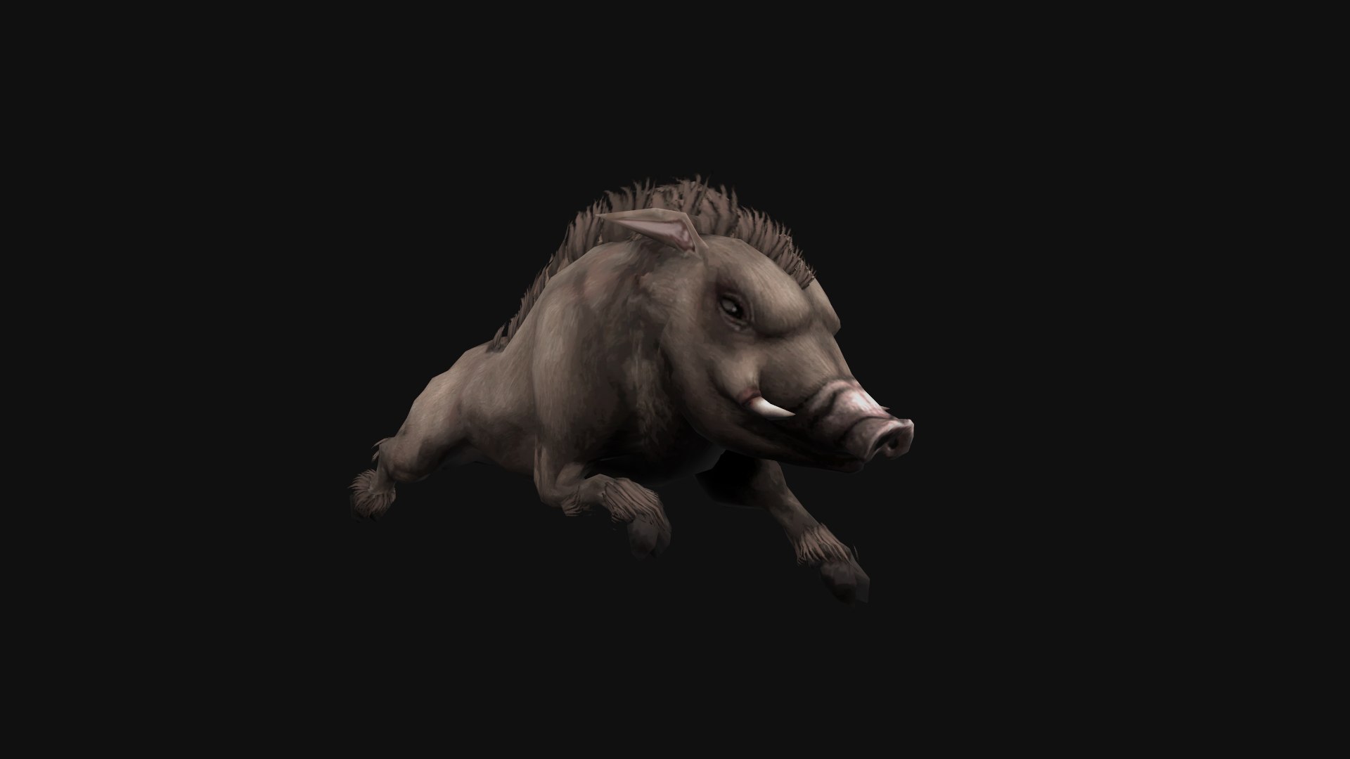 3D Animated Boar Model - TurboSquid 2190914