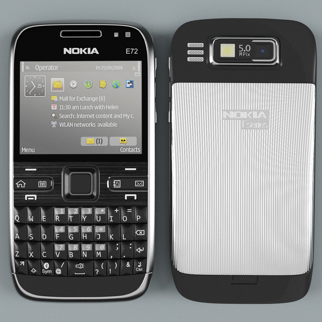 Nokia E72 3d Max