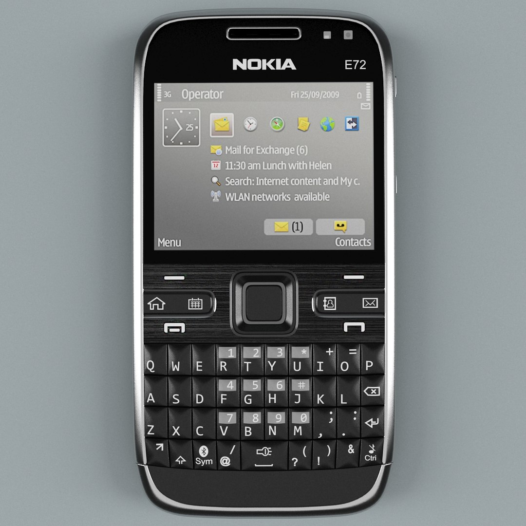 Nokia E72 3d Max