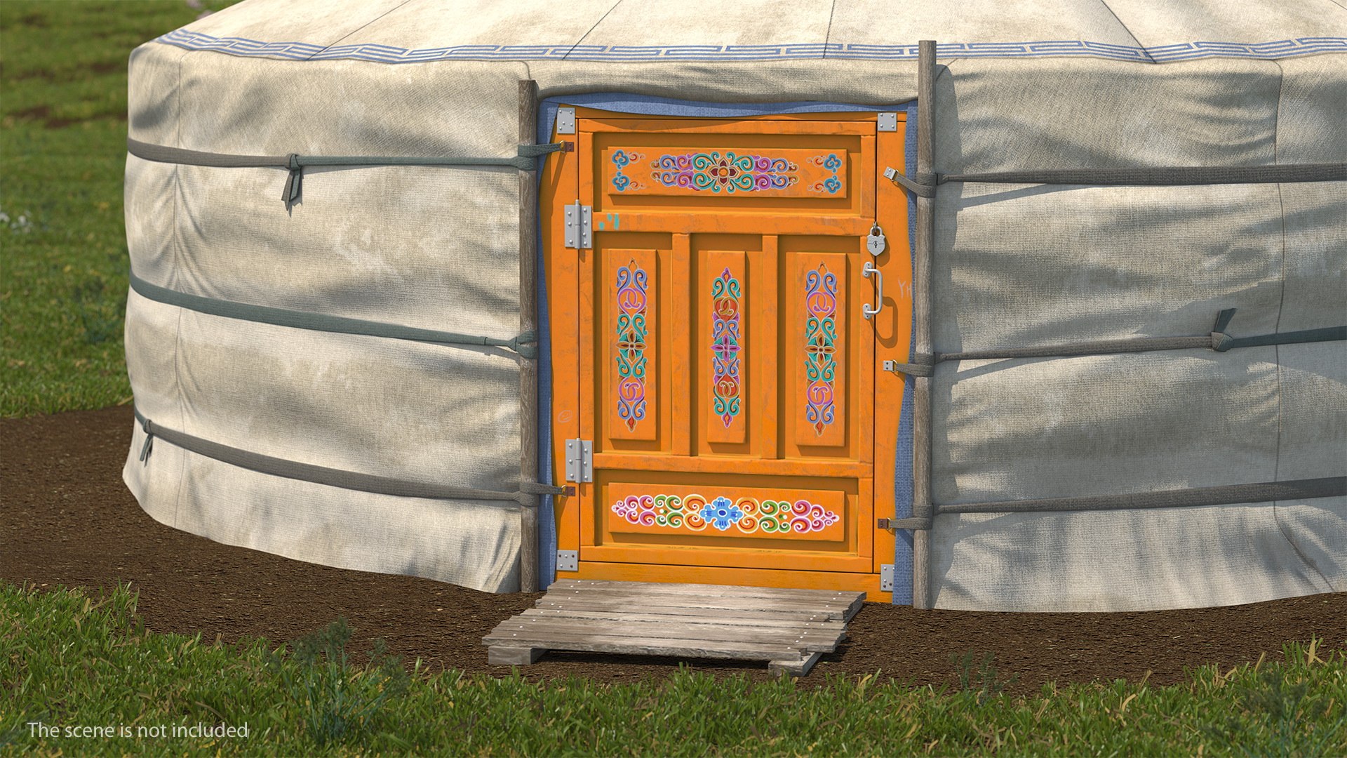 New mongolian yurt mongolia model - TurboSquid 1443413