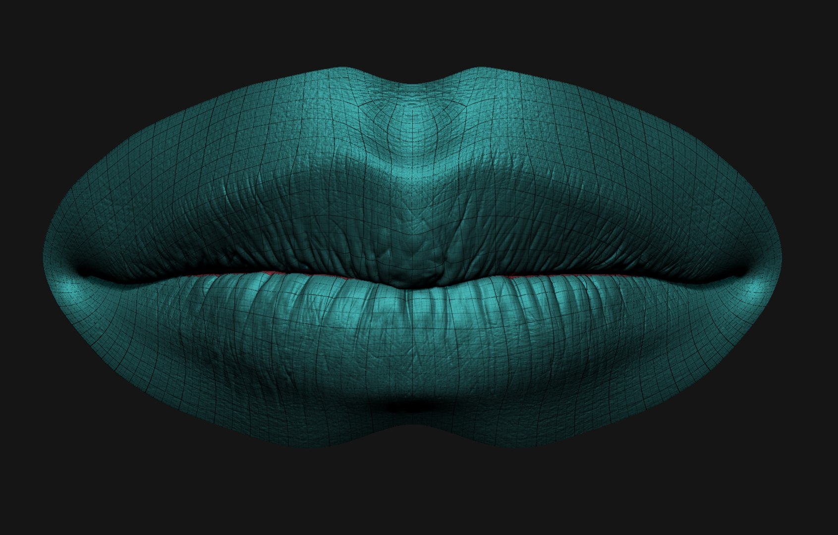 3D realistic lips female model - TurboSquid 1593132