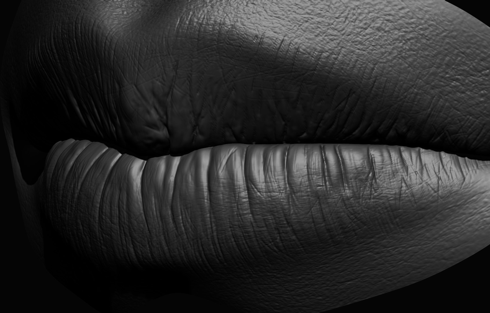 3D realistic lips female model - TurboSquid 1593132