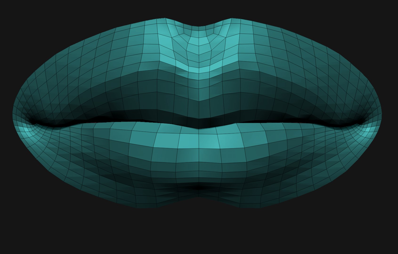 3D realistic lips female model - TurboSquid 1593132