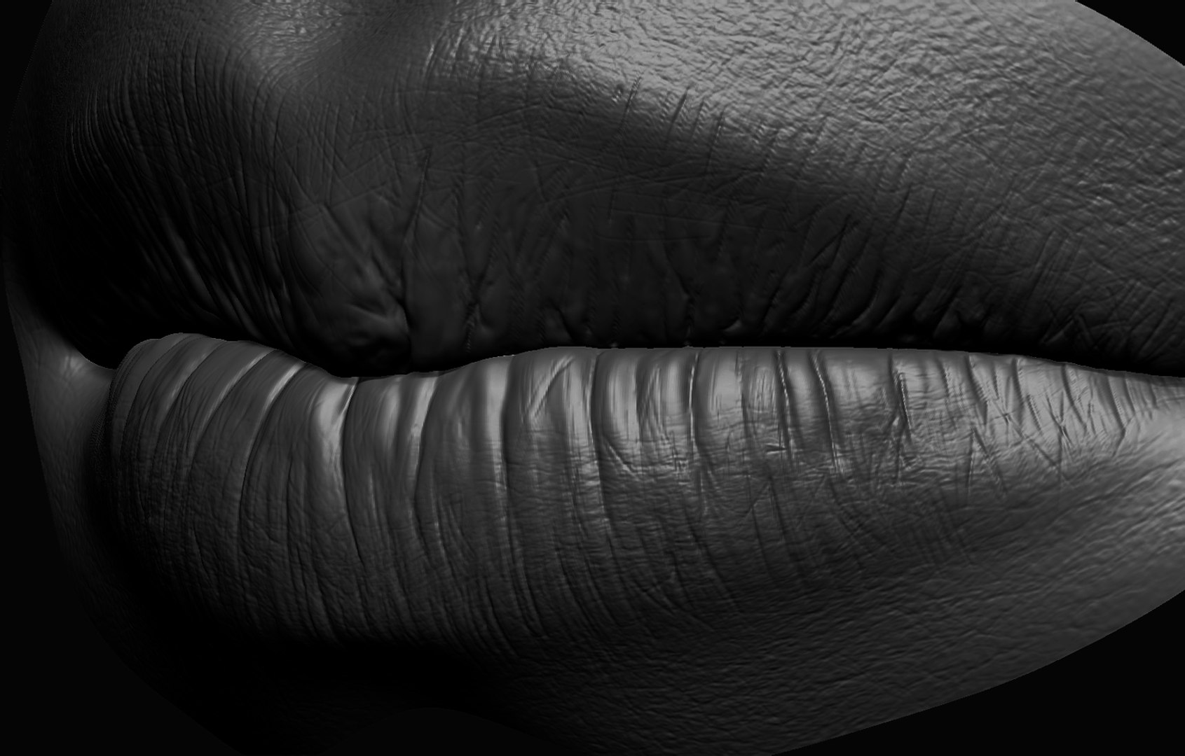 3D realistic lips female model - TurboSquid 1593132