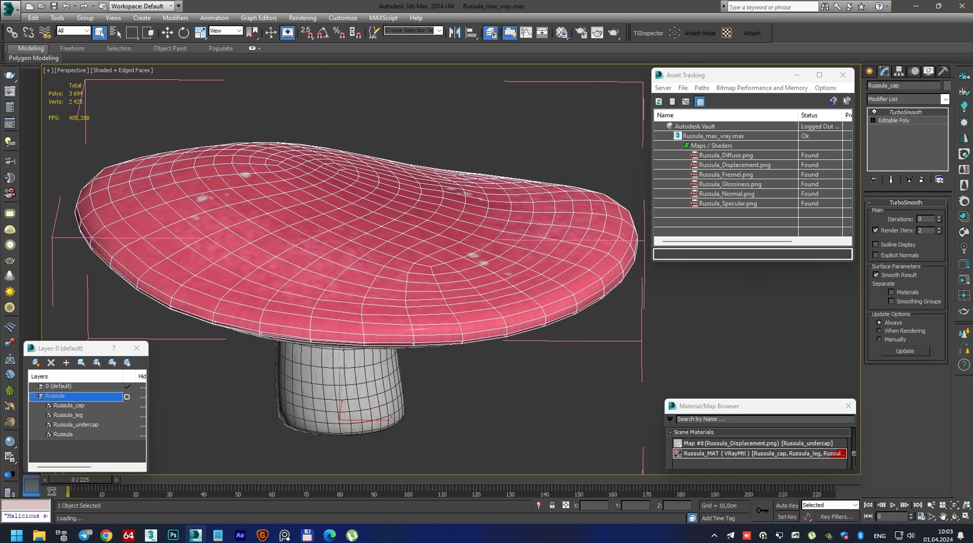 3D Russula - TurboSquid 2217119
