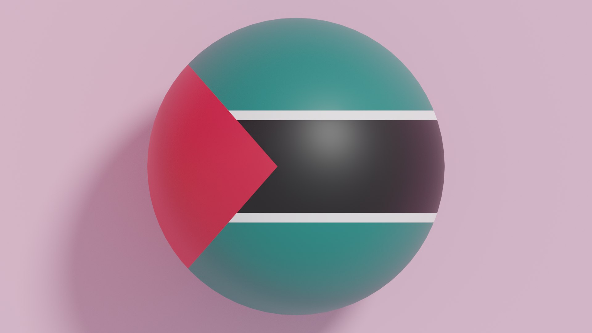 Flag Of Ball Collection 10 3D Model - TurboSquid 1887775